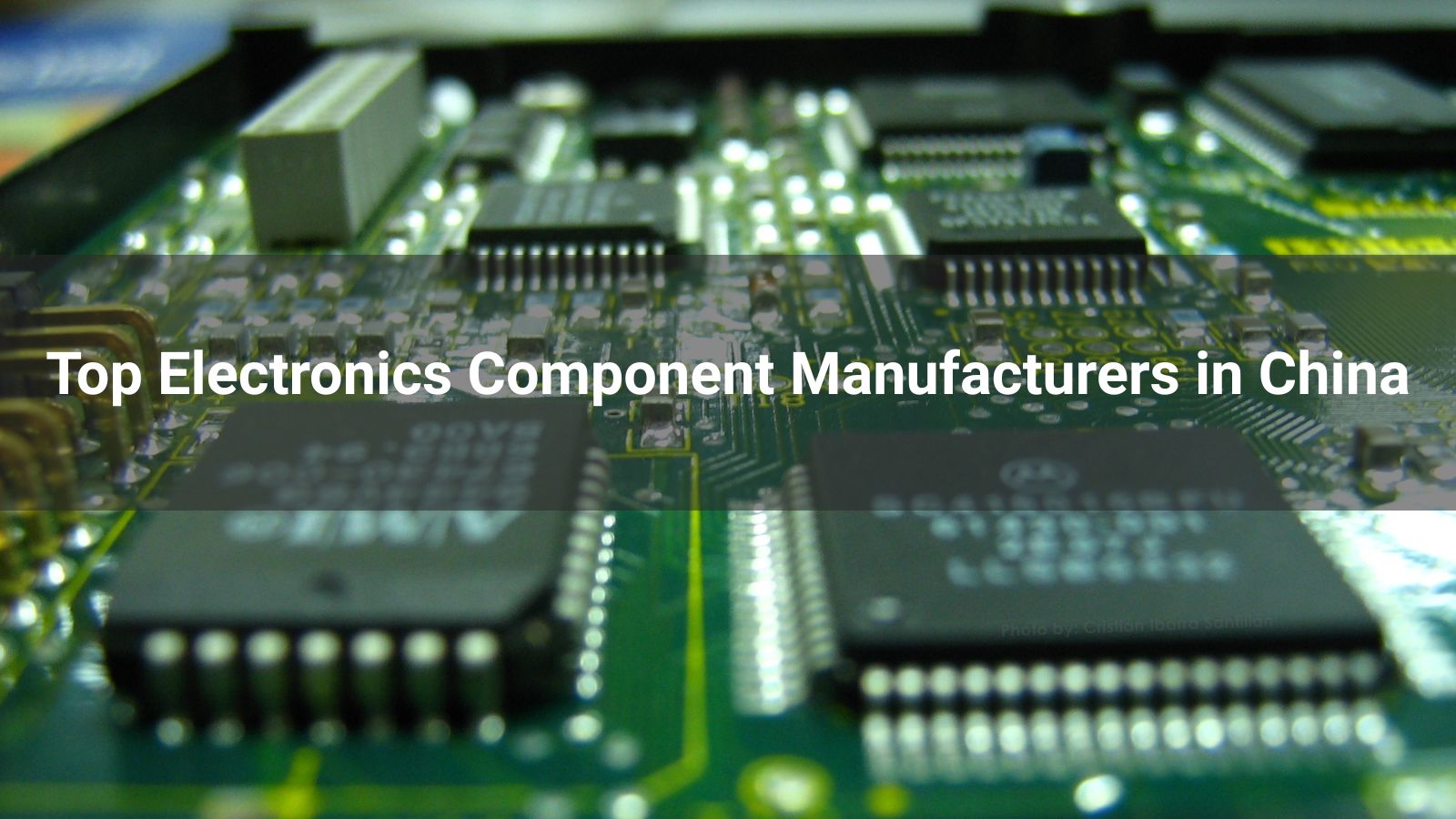Top 10 Electronics Component Manufacturers In China Goodwork Electronics